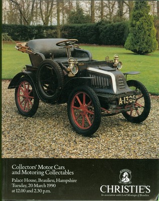 1990 Christie's Collector's Motor Cars & Motoring Collectibles Auction ...