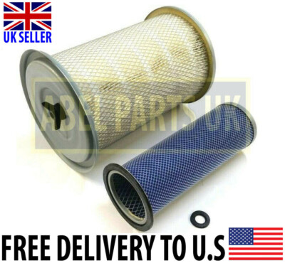 JCB PARTS - INNER & OUTER FILTER FOR VARIOUS JCB MODELS (32/903201 & 32 ...