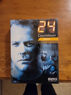 24 Countdown Game Jack Bauer TV Series 3-4 Players Age 12+ 2006 | eBay