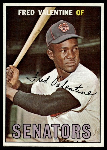 1967 Topps #64 Fred Valentine | eBay