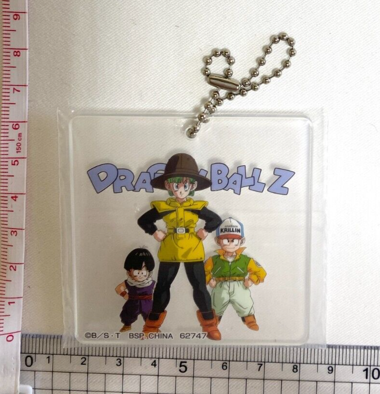 Bulma Krillin Gohan Dragon Ball Ichiban Kuji Prize Acrylic Keychain ...