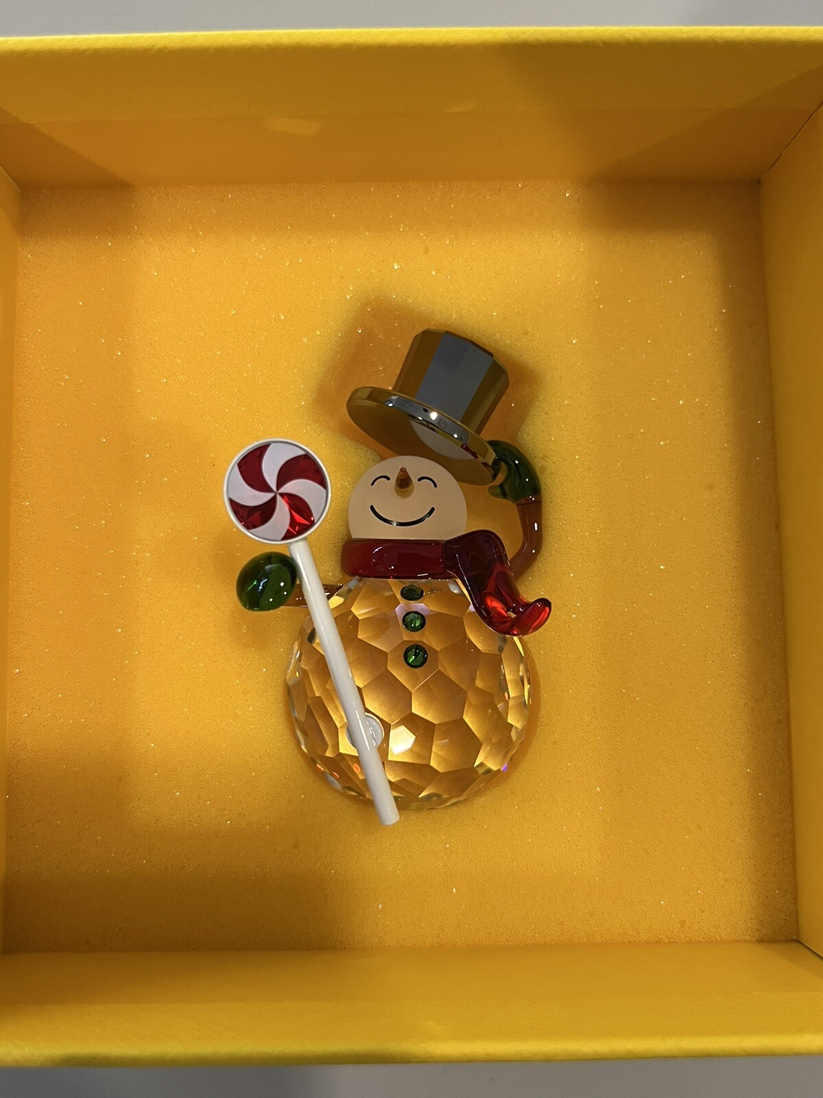 Swarovski Crystal HOLIDAY CHEERS Dulcis Snowman 5655434 | eBay