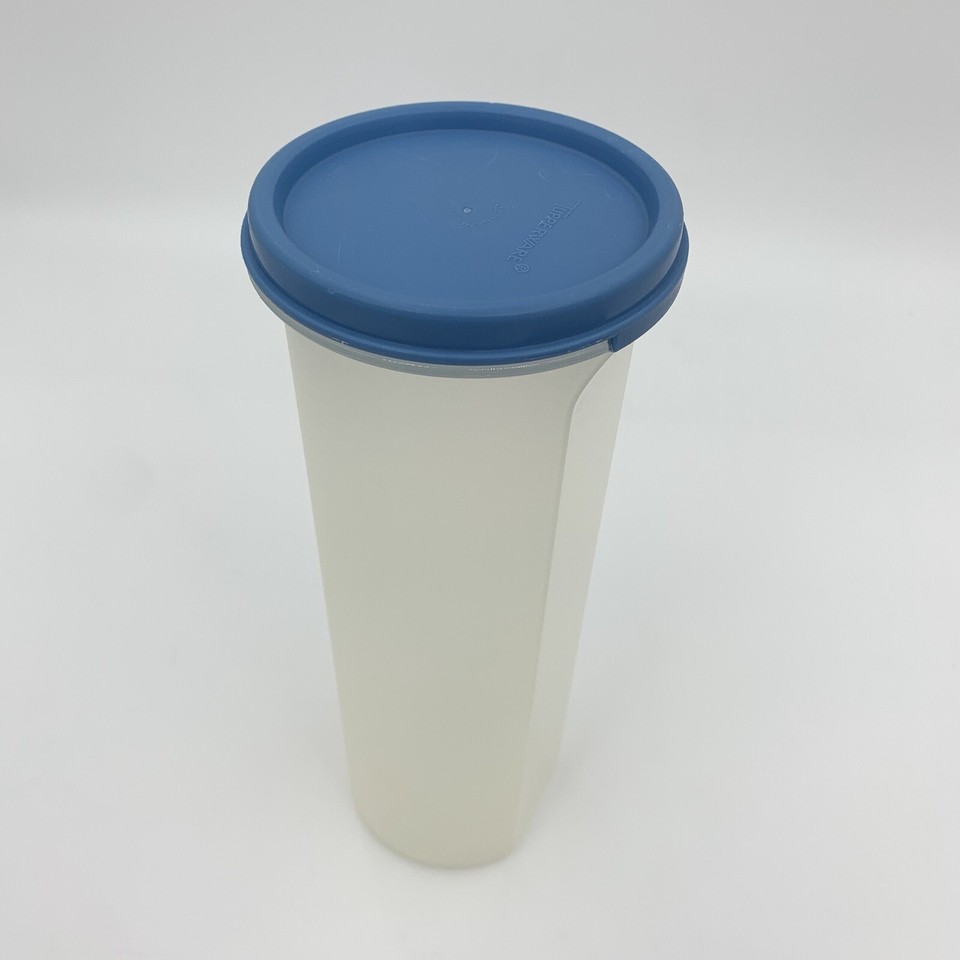 Vintage Tupperware Module Mates Spaghetti Container #4 Light Blue Lid ...