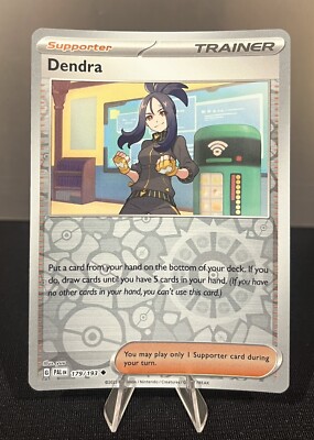 Pokémon TCG Dendra Scarlet & Violet - Paldea Evolved 179/193 Reverse ...