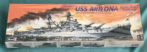 U.S.S. Arizona Revell Plastic Ship Model Kit 1:420 Scale New in sealed ...