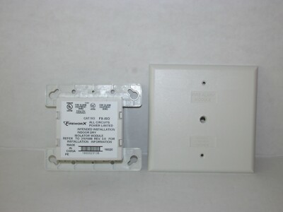 GE KIDDE EDWARDS FIREWORX FX-ISO DOUBLE GANG LINE ISOLATOR MODULE | eBay