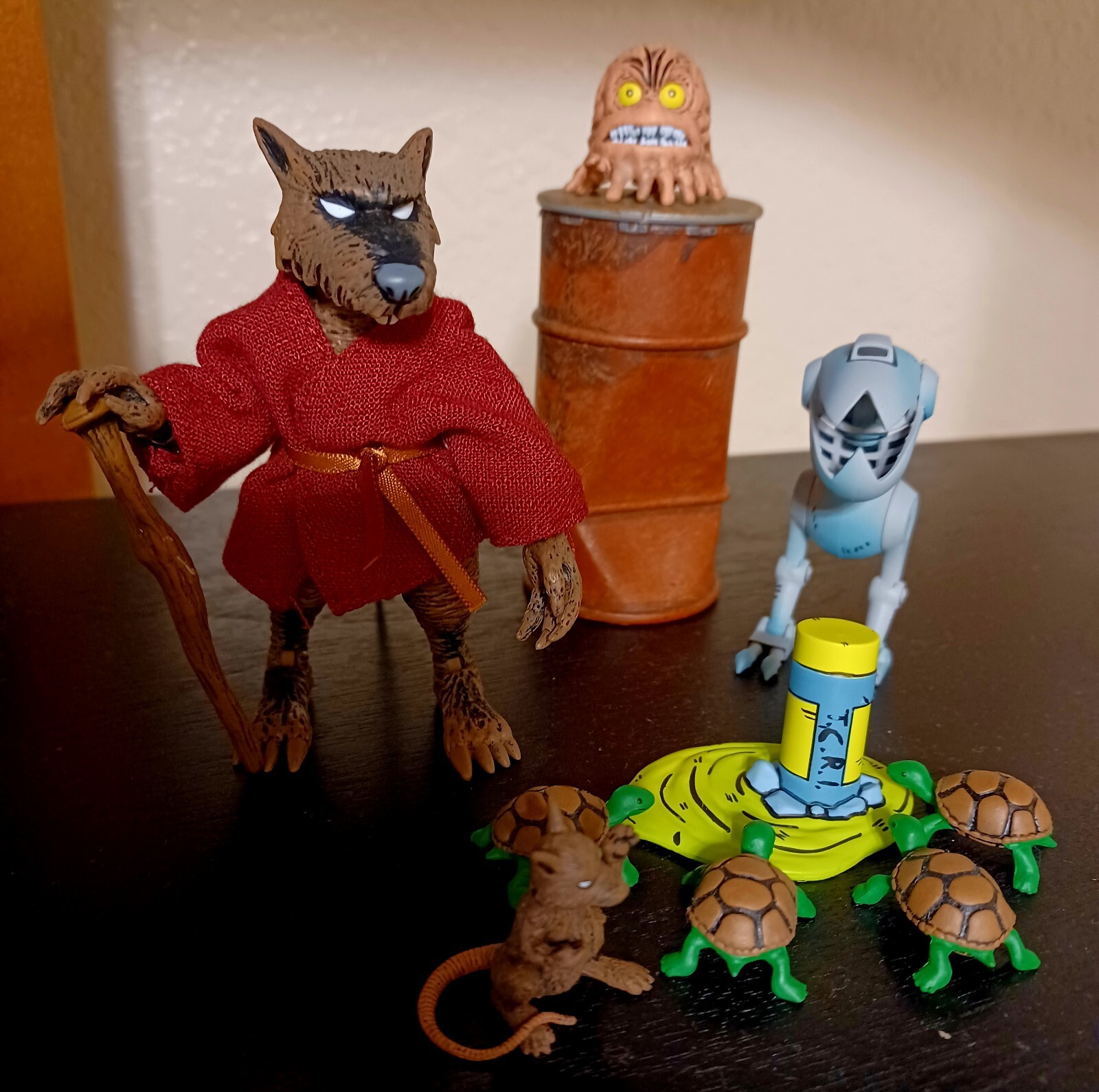 NECA TMNT Teenage Mutant Ninja Turtles Mirage Comics Splinter 7" Action ...