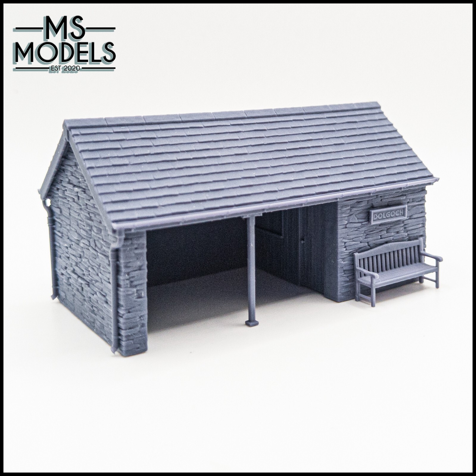 Narrow Gauge Station Building Dolgoch Based for OO9/O16.5 Model Railway ...