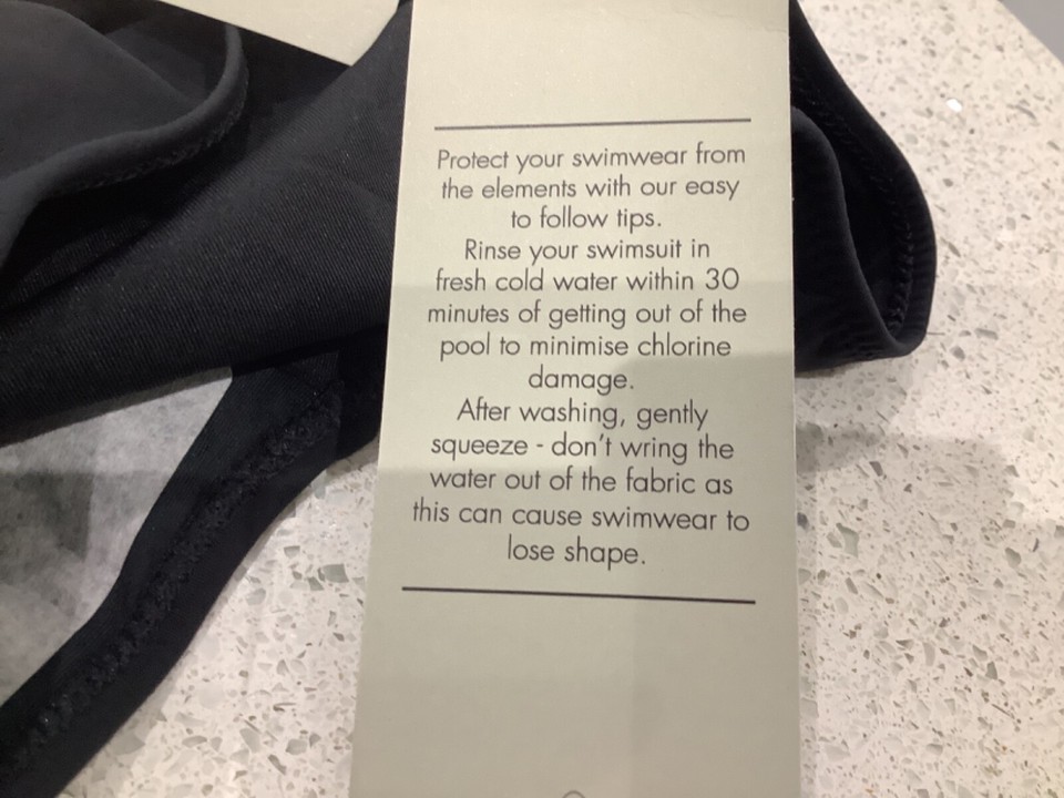 Sweaty Betty aqua xtra life performance swimsuit black pink red colour ...