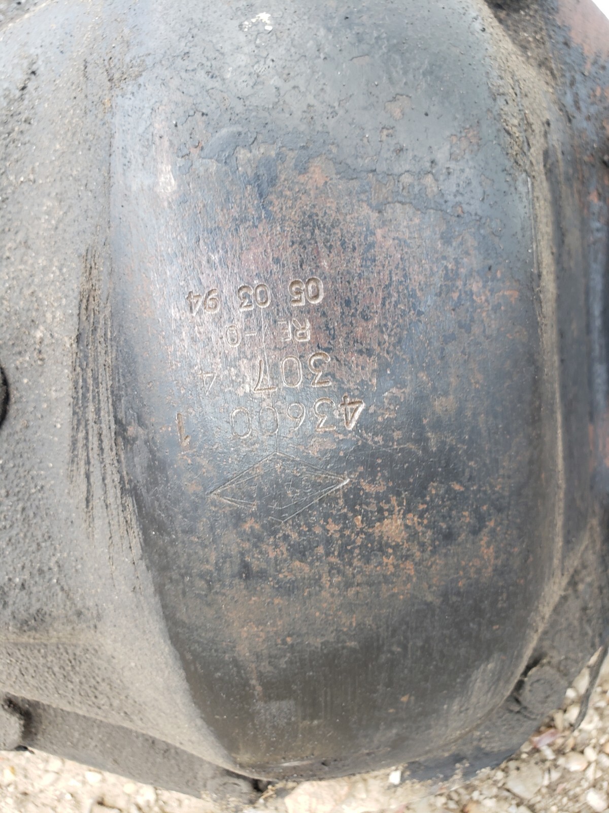 1992-1997 Ford F-250 F-350 Dana 60 straight Front Axle Assembly 4x4 OBS ...