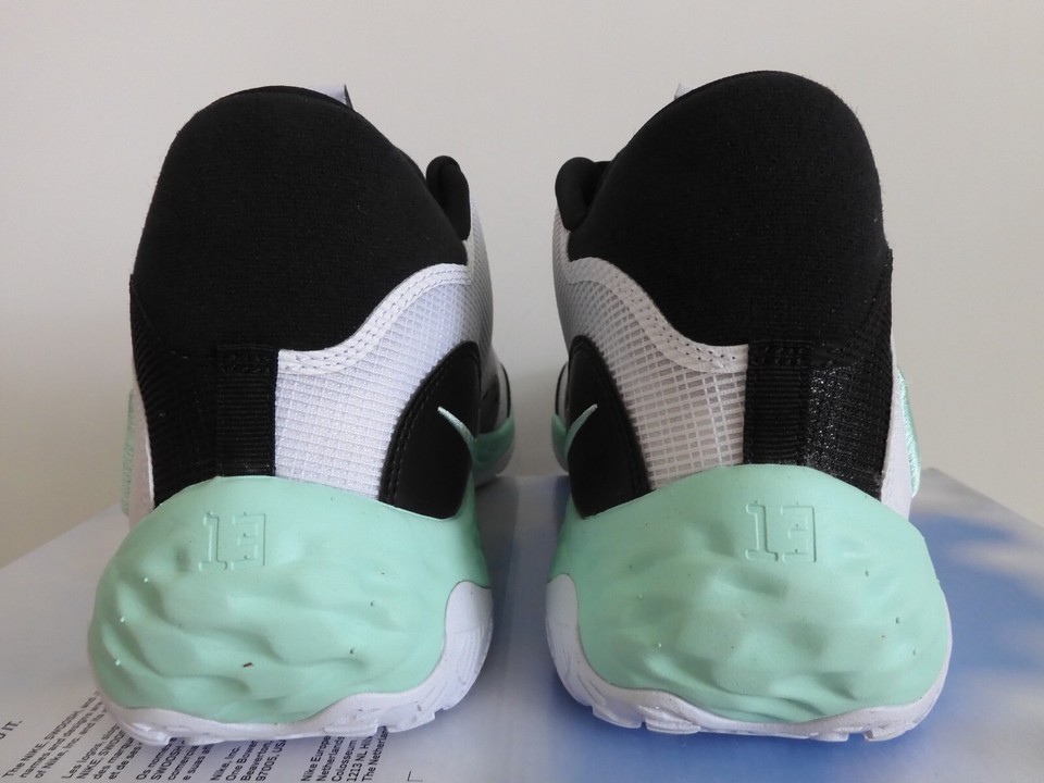 NIKE PG 6 PAUL GEORGE BLACK-MINT FOAM-WHITE SZ 15 [DC1974-001] | eBay