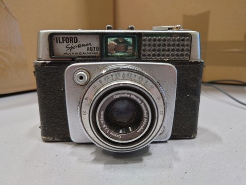 Vintage Ilford Sportsman Auto Pronto-LK Camera 1:2.8/45mm Germany Not ...