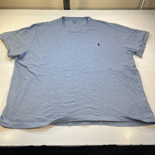 POLO RALPH LAUREN DESIGNER TEE T SHIRT Mens 2XB 2X BIG Blue | eBay