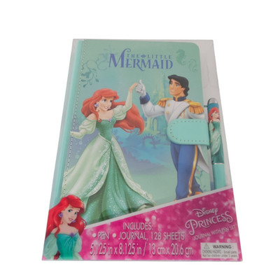Disney Princess The Little Mermaid Journal with pen set NEW Ariel ...