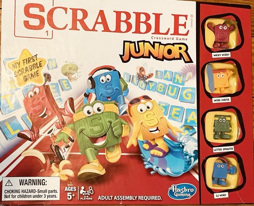 Hasbro Scrabble Junior Board Game – Kids Learning Family Fun NEW | eBay