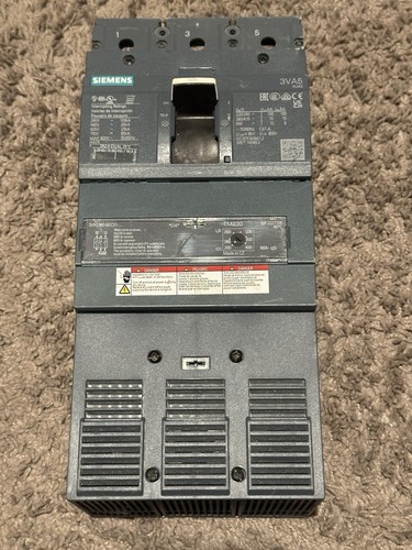 3VA5340-6EC31-0AA0 Siemens 400A 3P 65k@480v Circuit Breaker | eBay