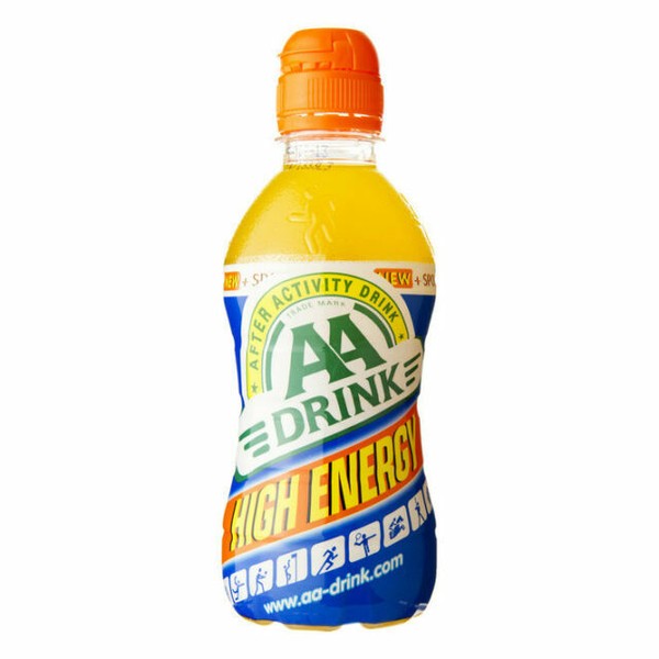 AA Drink Orange Isotonic High Energy Sportdrink 24 Bottles Each 0 33l ...