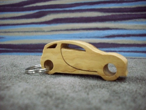 Handmade wooden Keyrings SmartCar fortwo roadster forfour clossblade | eBay