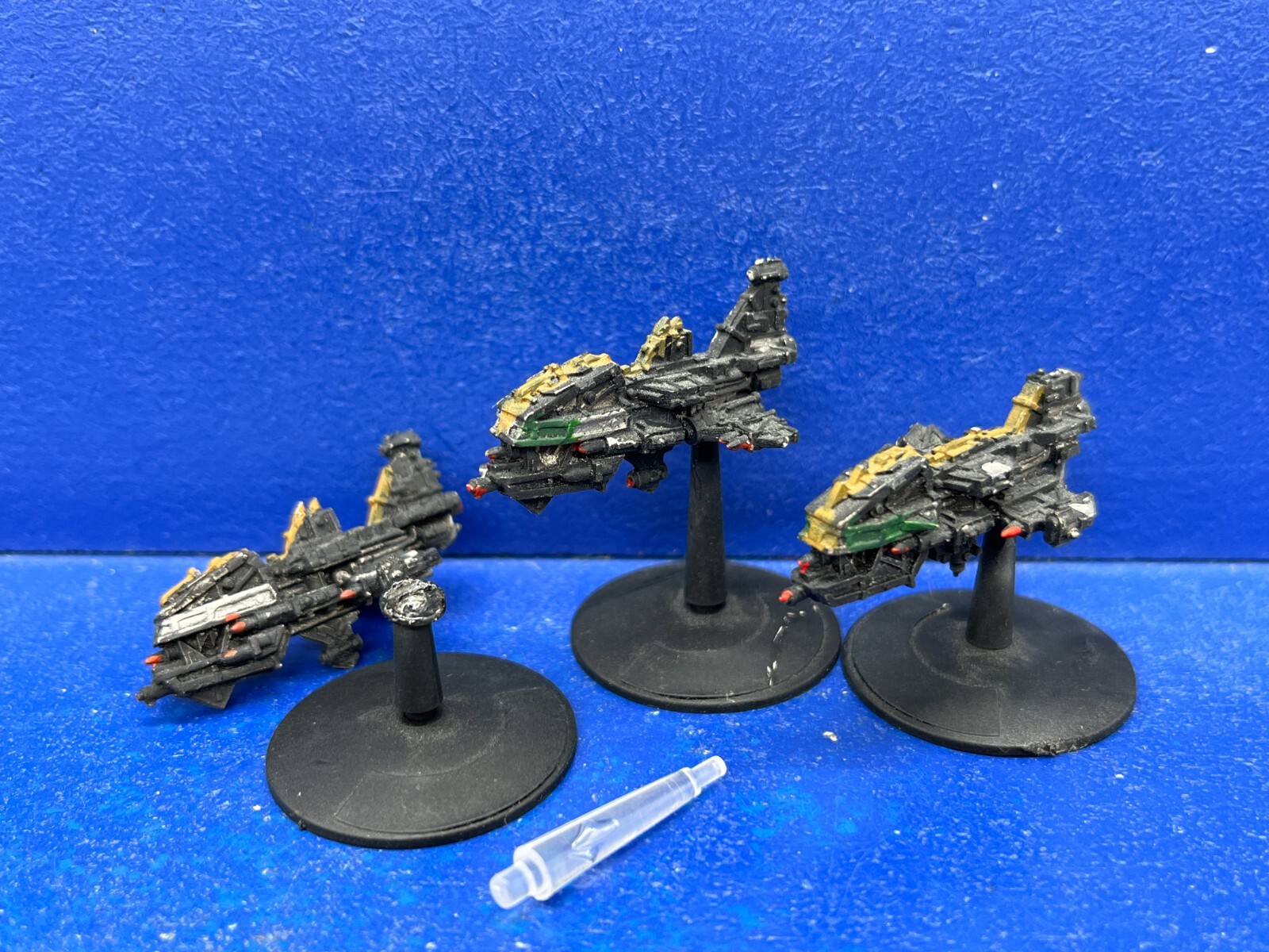 RAR! 3 Ravager Attack Ships / Manta Zerstörer für Battlefleet Gothic ...