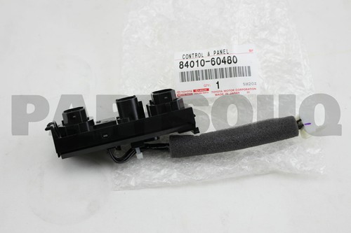 8401060480 Genuine Toyota SWITCH ASSY, CENTER CLUSTER INTEGRATION 84010 ...