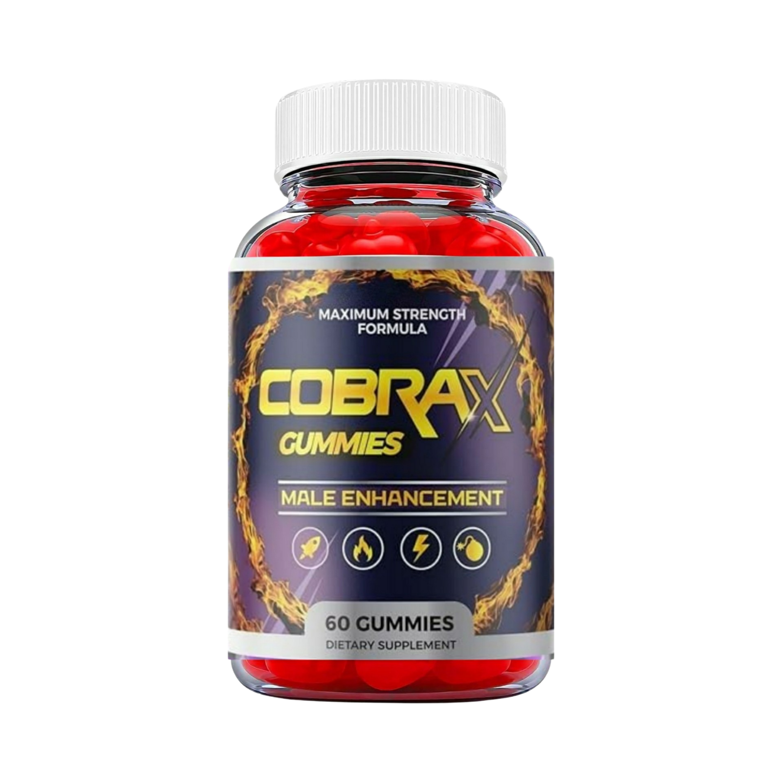 Cobra X Gummies - CobraX Enhancement Support For Men -60 Gummies | eBay
