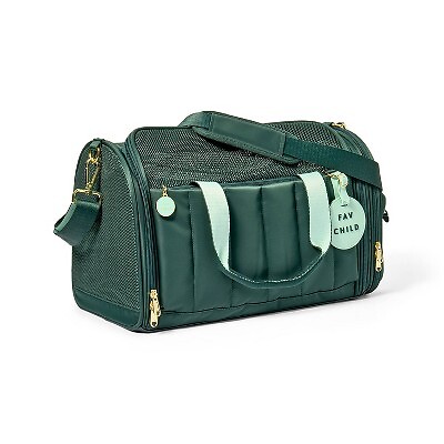 Dog and Cat Carrier Duffel Bag - Green - The Cuddle Collab | eBay