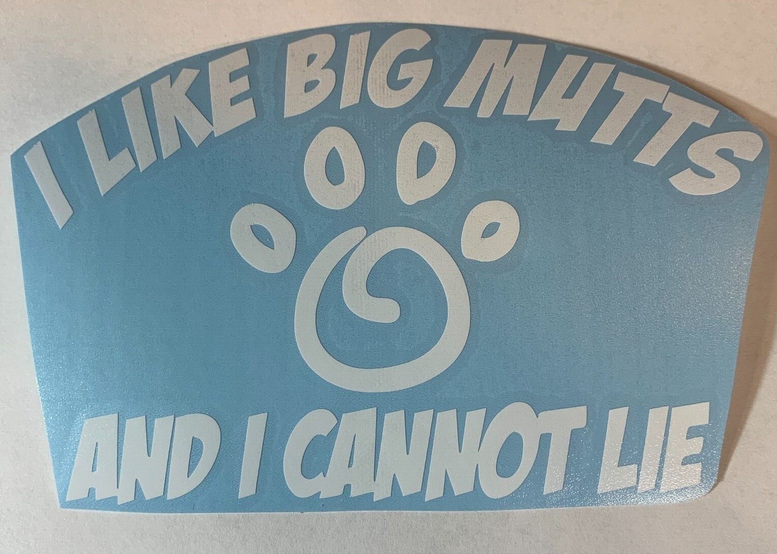 I Like Big Mutts..- High Quality Vinyl Decal Sticker Fishing Boat Beach ...