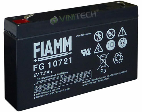 FIAMM FG10721 ersetzt Vision CP672 AGM, SIGA 7.2-6, BlueMax GB06-7.2 | eBay