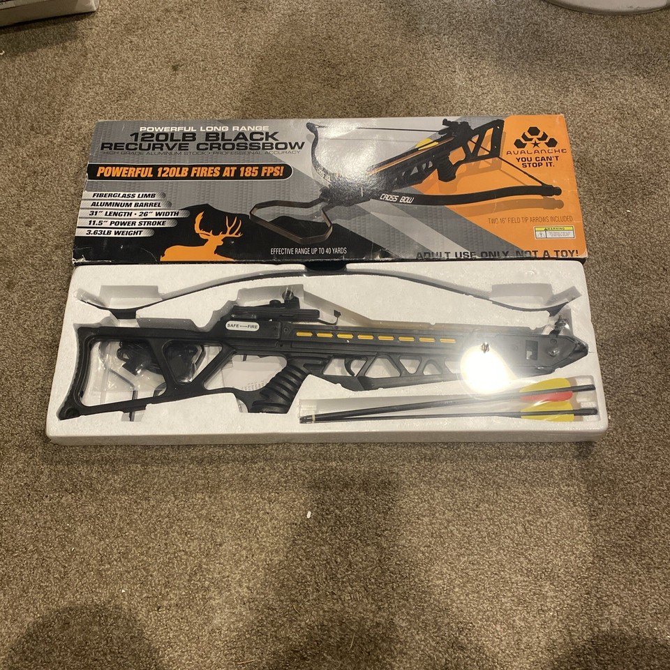 120 lb Avalanche Hunting Survival Crossbow Bow 🔥NEW IN BOX🔥 | eBay