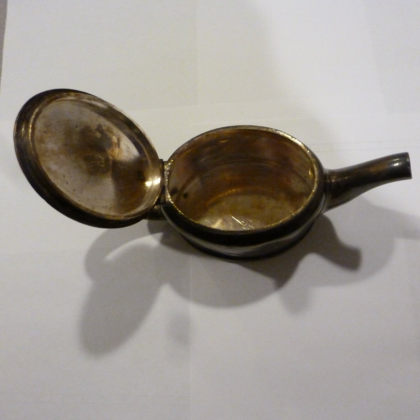 ANTIQUE 1920s HOTEL THORNDIKE BOSTON TEA POT SILVER PLATE REED & BARTON ...