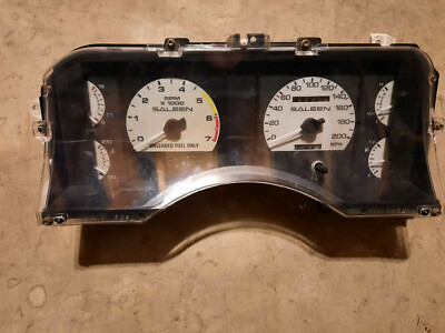 FOR SALE: 87-89 140mph cluster w/ White Face Gauges | Ford Mustang Forums