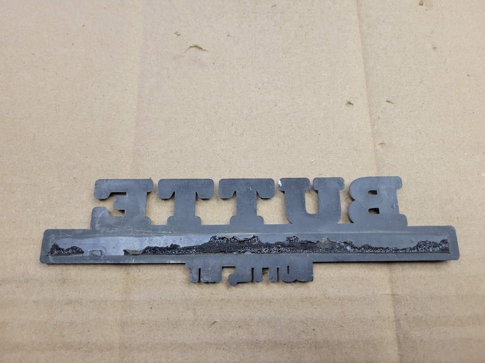 Butte Chevy GMC Buick Cadillac Montana MT Car Dealership Emblem Badge ...