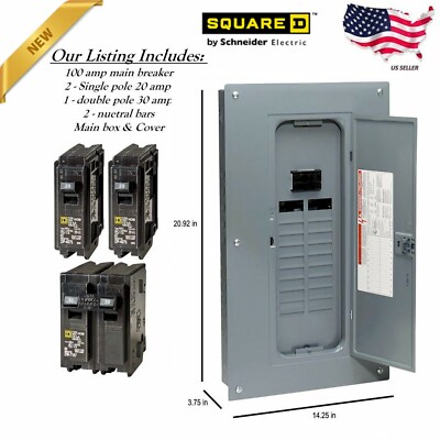 Electrical Panels & Boards - Main Breaker Electric Panel