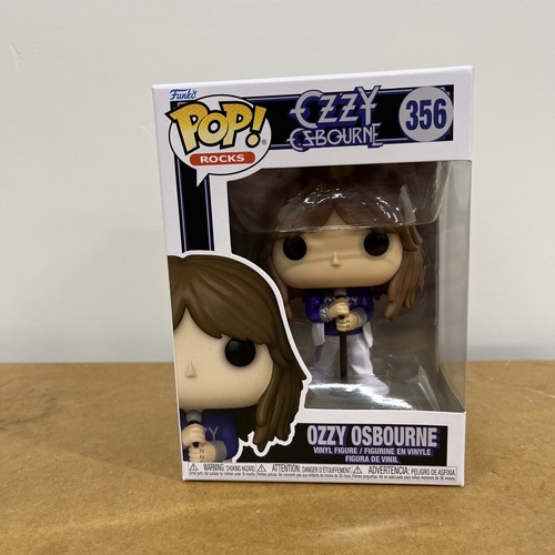 Funko POP! Rocks Ozzy Osbourne With Microphone Stand Vinyl Figure #356 ...