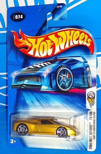 Hot Wheels 2004 First Editions #74 2001 B Engineering Edonis Mtflk Gold ...