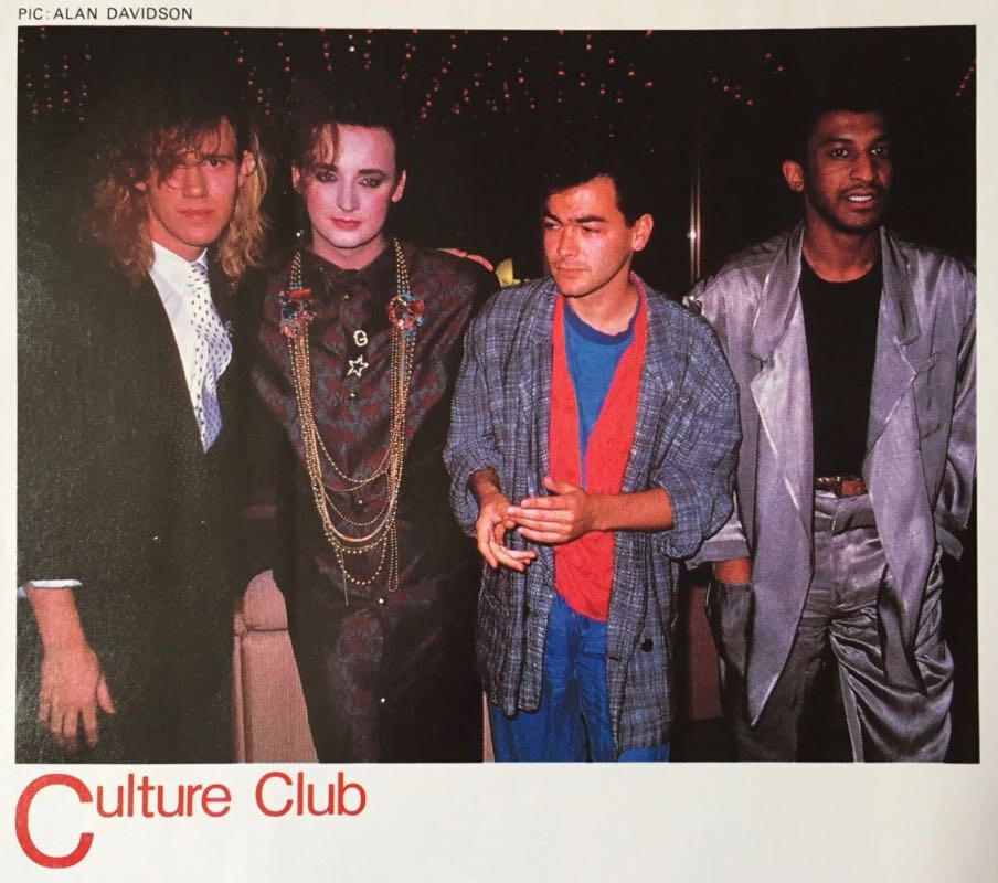 BOY GEORGE CULTURE CLUB 1985 CLIPPING JAPAN MAGAZINE ML 9S 7PAGE | eBay