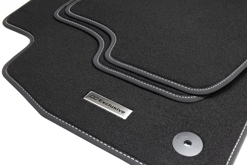 Tapis de Sol Inox Logo Convient pour Audi A4 B8 8K avant Kombi Soude ...