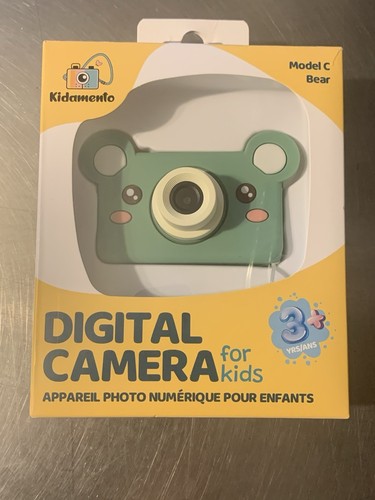 Kidamento - Model C Mikayo The Bear Digital Camera for Children -Green ...