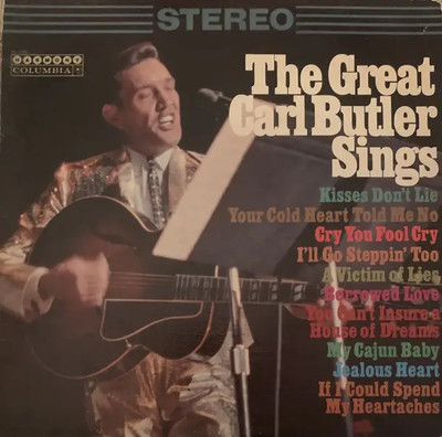 Carl Butler The Great Carl Butler Sings Harmony Vinyl LP | eBay.de