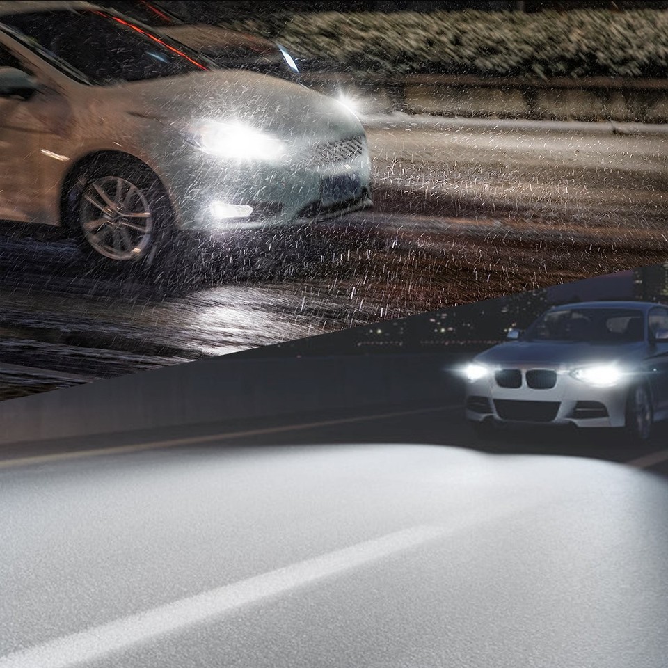 AUXITO/OXILAM H7 Headlight LED Globe Hi/Lo Beam Canbus Conversion Car ...