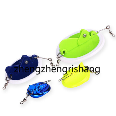 4.5cm-10.7cm Fishing Disc Diver Trolling Diving Disc With Sinker 8 ...