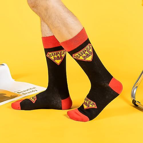 Super Dad Socks Birthday Gifts for Men Best Dad Father’s 1pair-superdad ...