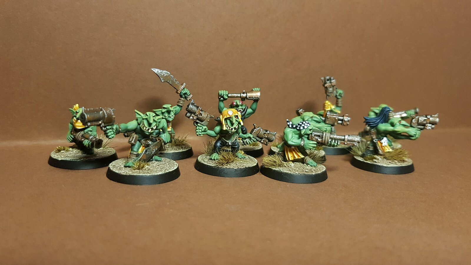 Warhammer 40k commission painted Bad Moon Ork Gretchin | eBay