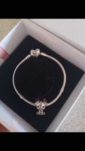 Authentic PANDORA Disney Lilo and Stitch Charm 798844C01 Postage for ...