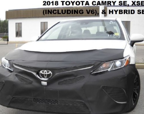 Lebra Front End Mask Cover Bra Fits Toyota Camry 2018-2020 SE,XSE ...