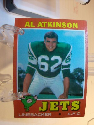 1971 Topps Football Card #48 Al Atkinson (85454) | eBay