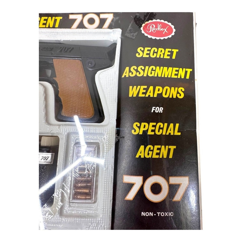 Vintage Redbox Special Agent 707 Secret Weapons Kit SEALED Estate Bond ...