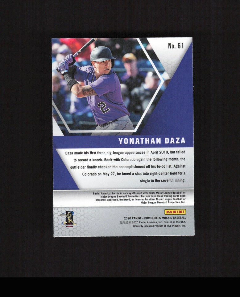 2021 Panini Mosaic #219 Leody Taveras ROOKIE CARD Texas Rangers | eBay