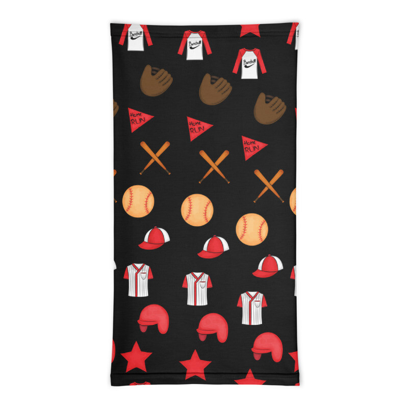 Unisex Neck Gaiter Baseball - Neck gaitor Baseball -Face Shield ...