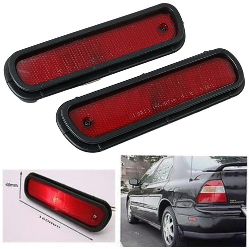 USDM/JDM Rear Bumper Red Side Marker Fits For Honda Accord Acura Civic ...